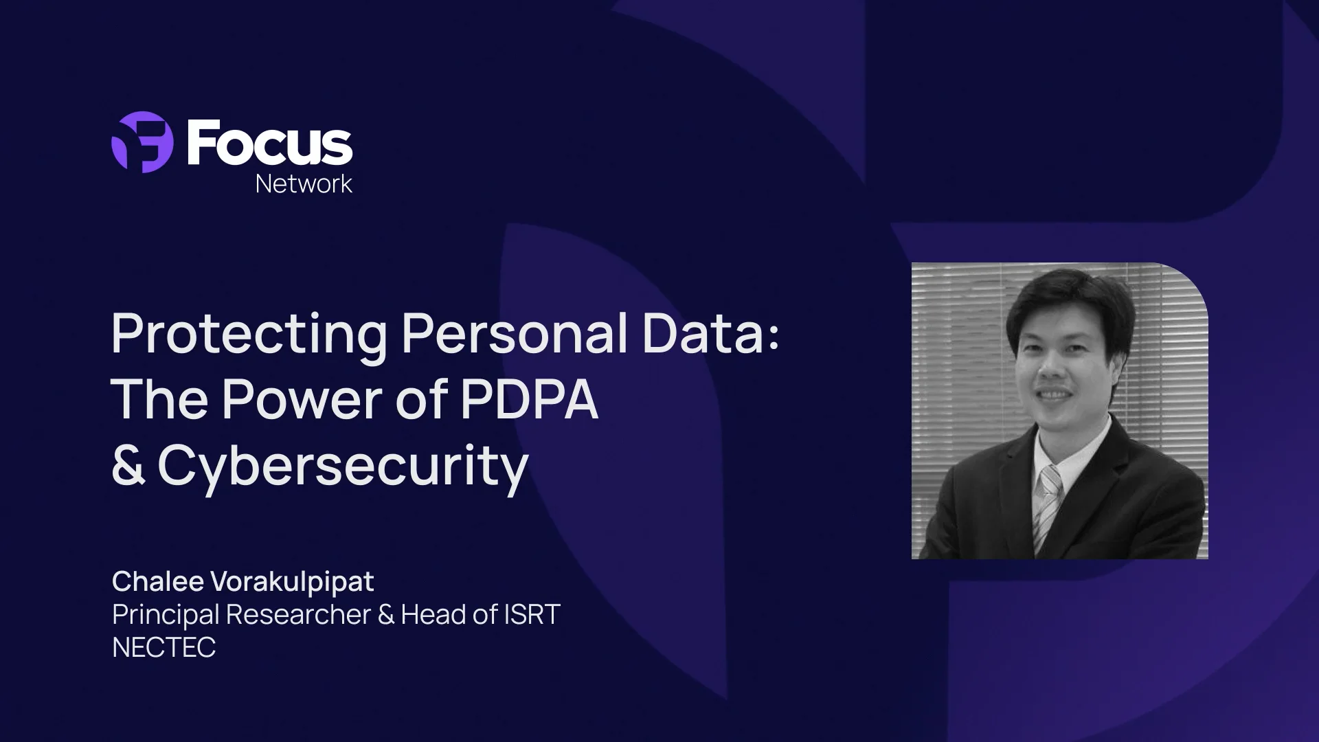 Protecting Personal Data: The Power of PDPA & Cybersecurity | Chalee ...