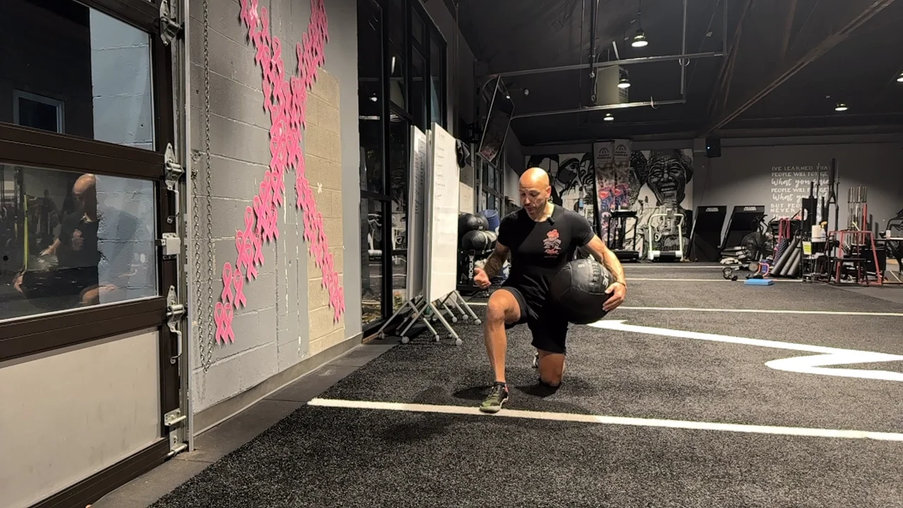 Half Kneeling Rotational Dynaball Wall Throws on Vimeo