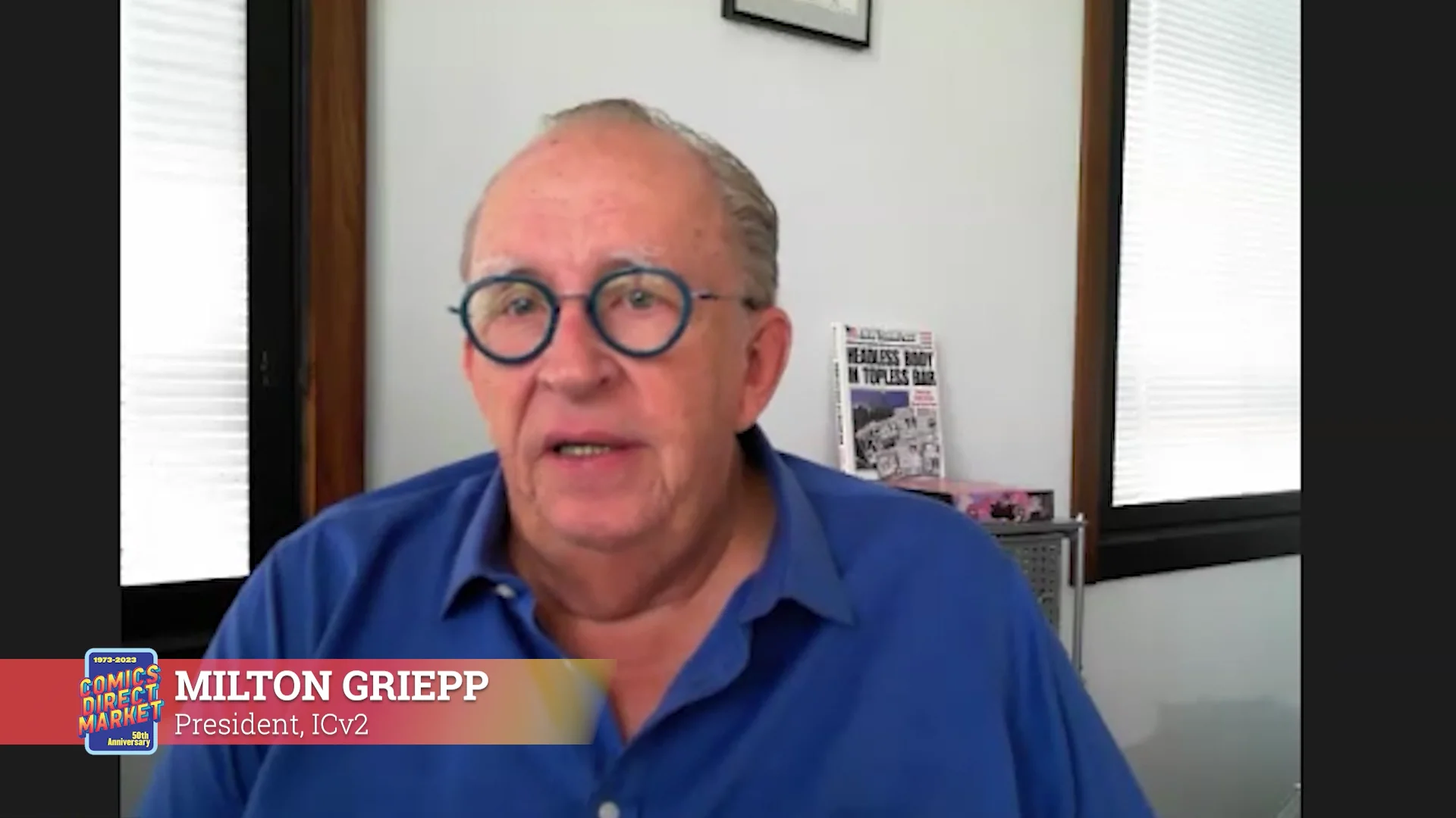 ICv2 Video Interview: Milton Griepp on Capital City Distribution, Part ...