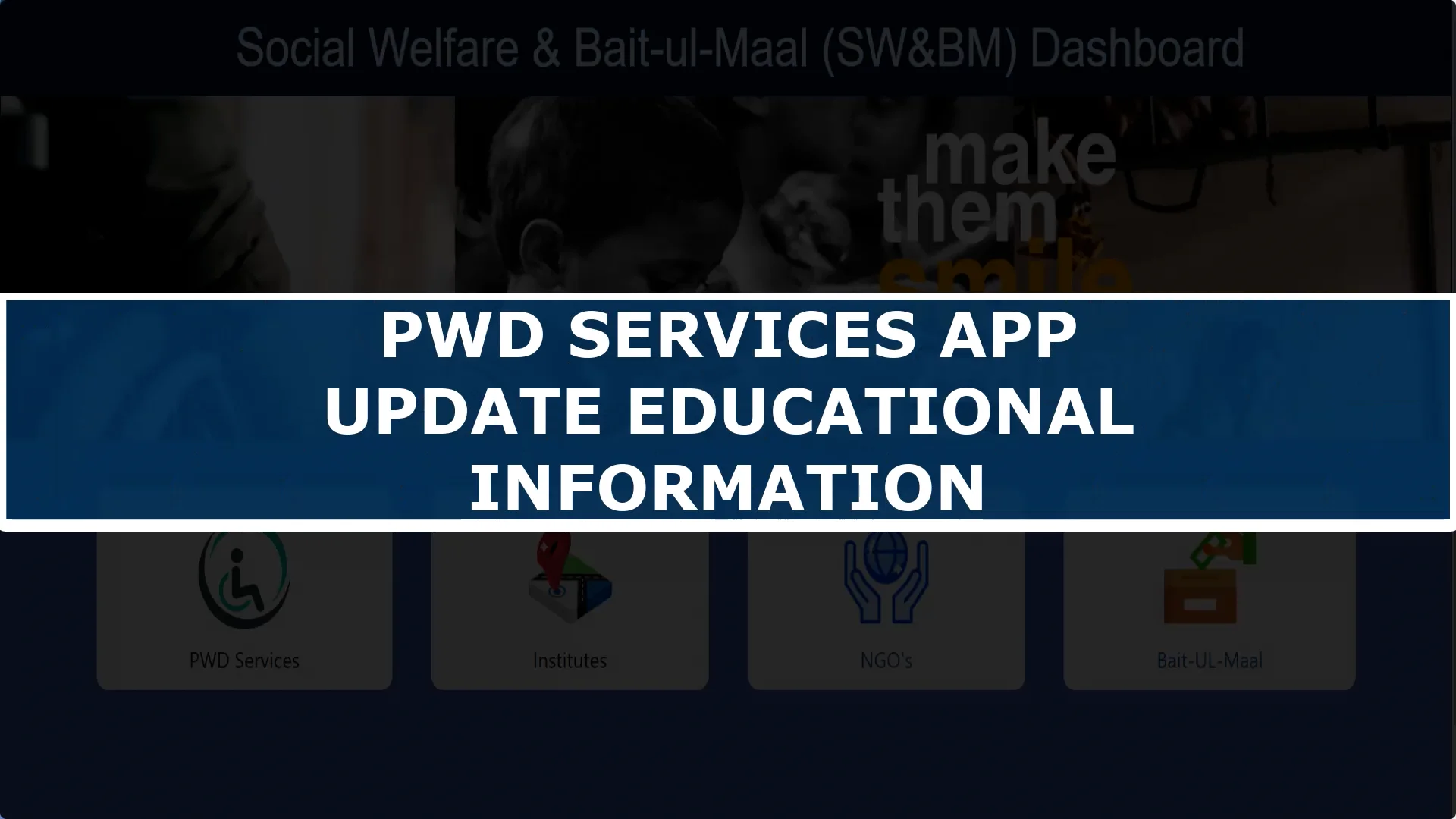 PWD's Services App (UPDATE EDUCATIONAL INFO) on Vimeo