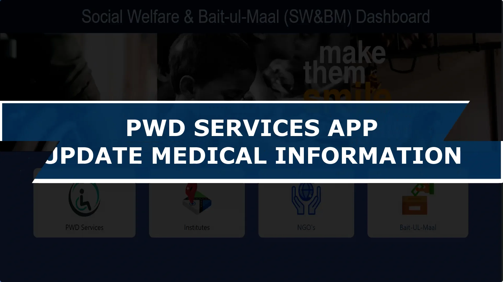 PWD's Services App (UPDATE MEDICAL INFO)