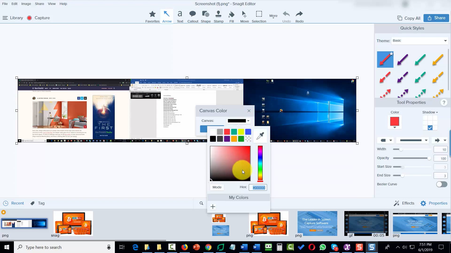 10 - Rotating - Canvas Snapping and Canvas Color Tools on Vimeo