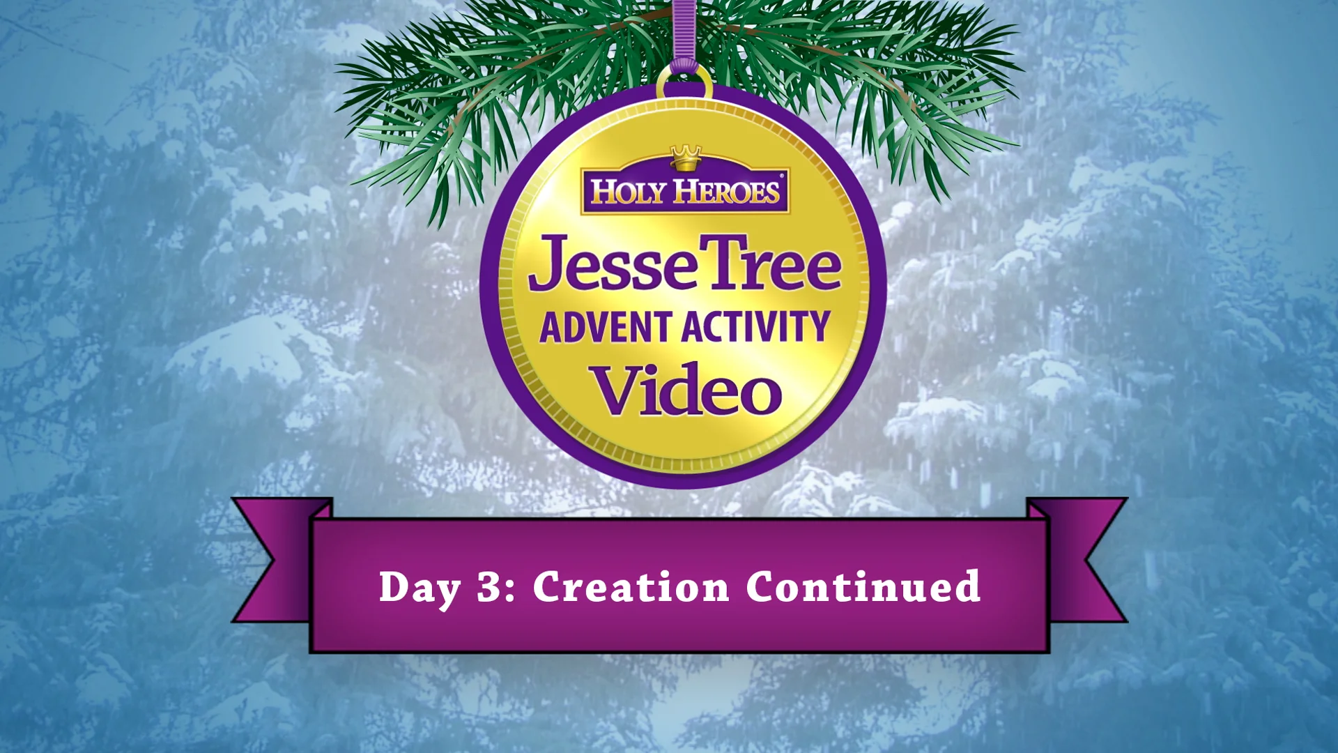 Jesse Tree, Day 3: Creation Continued on Vimeo