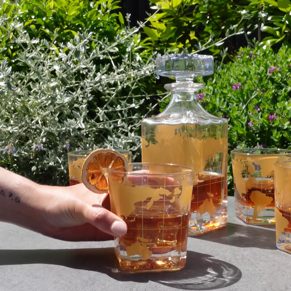 Refined Gift Atlas Decanter Set _Available at GiftBox