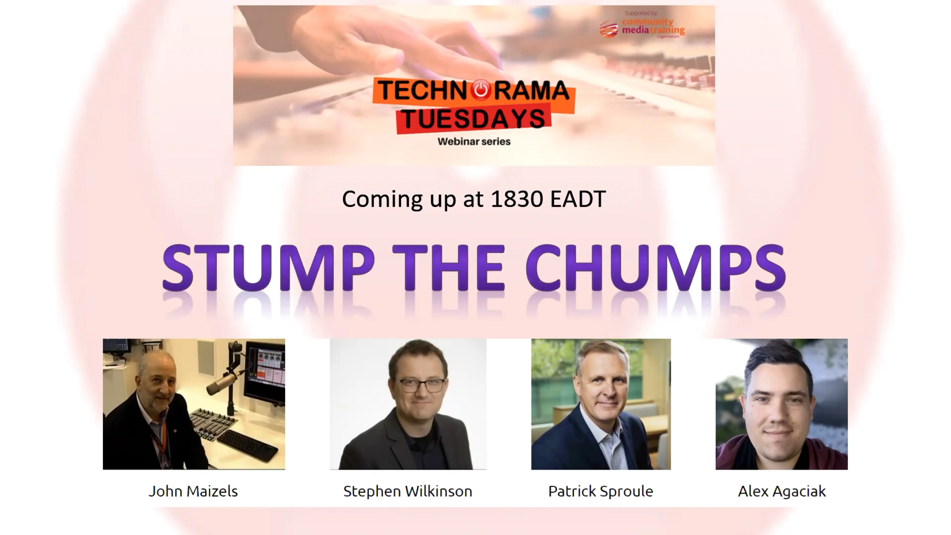 Technorama Tuesday: Stump The Chumps 14.11.23 on Vimeo
