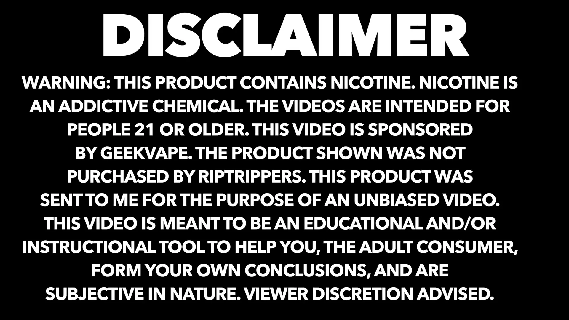 Geekvape M100 Vape Kit! on Vimeo