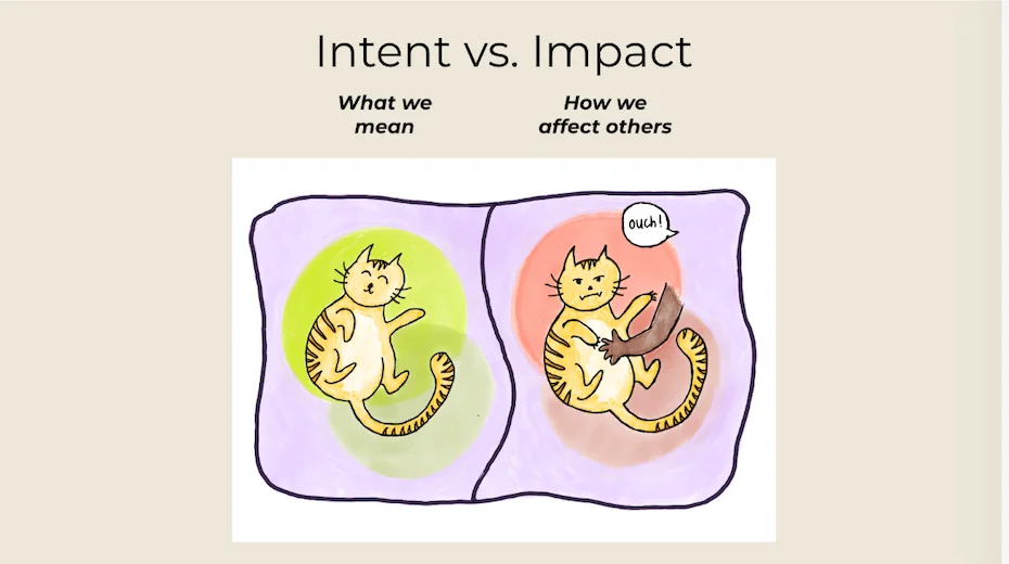 Intent v Impact on Vimeo