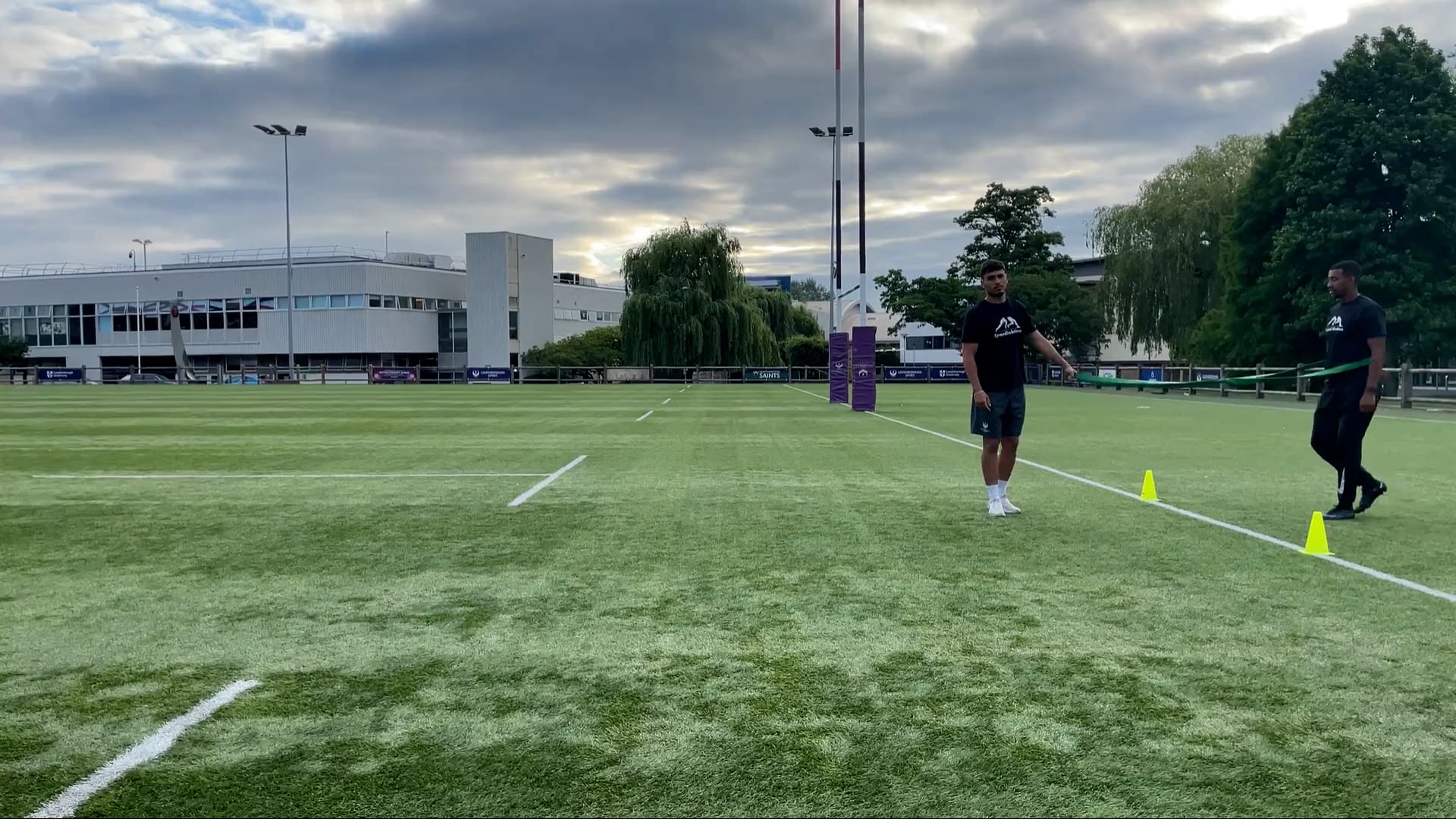 Banded Lateral Steps