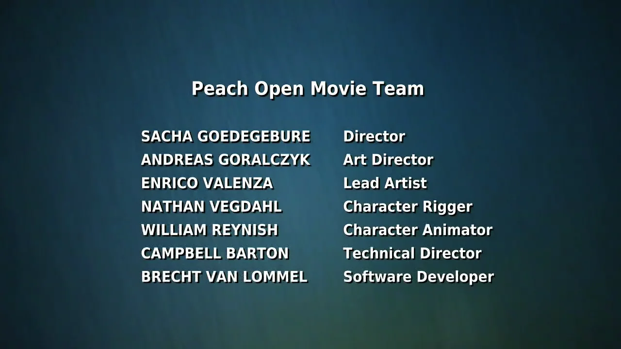 Ending Credits on Vimeo