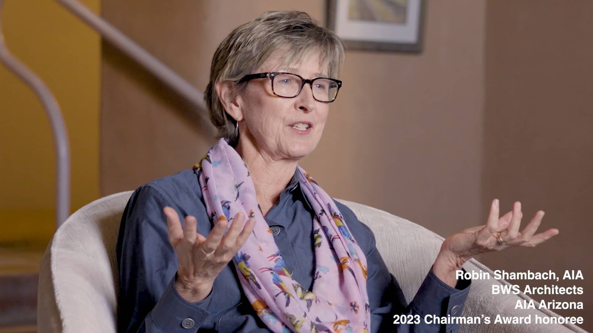 Robin Shambach, 2023 AIA Arizona Chairman's Award Honoree on Vimeo