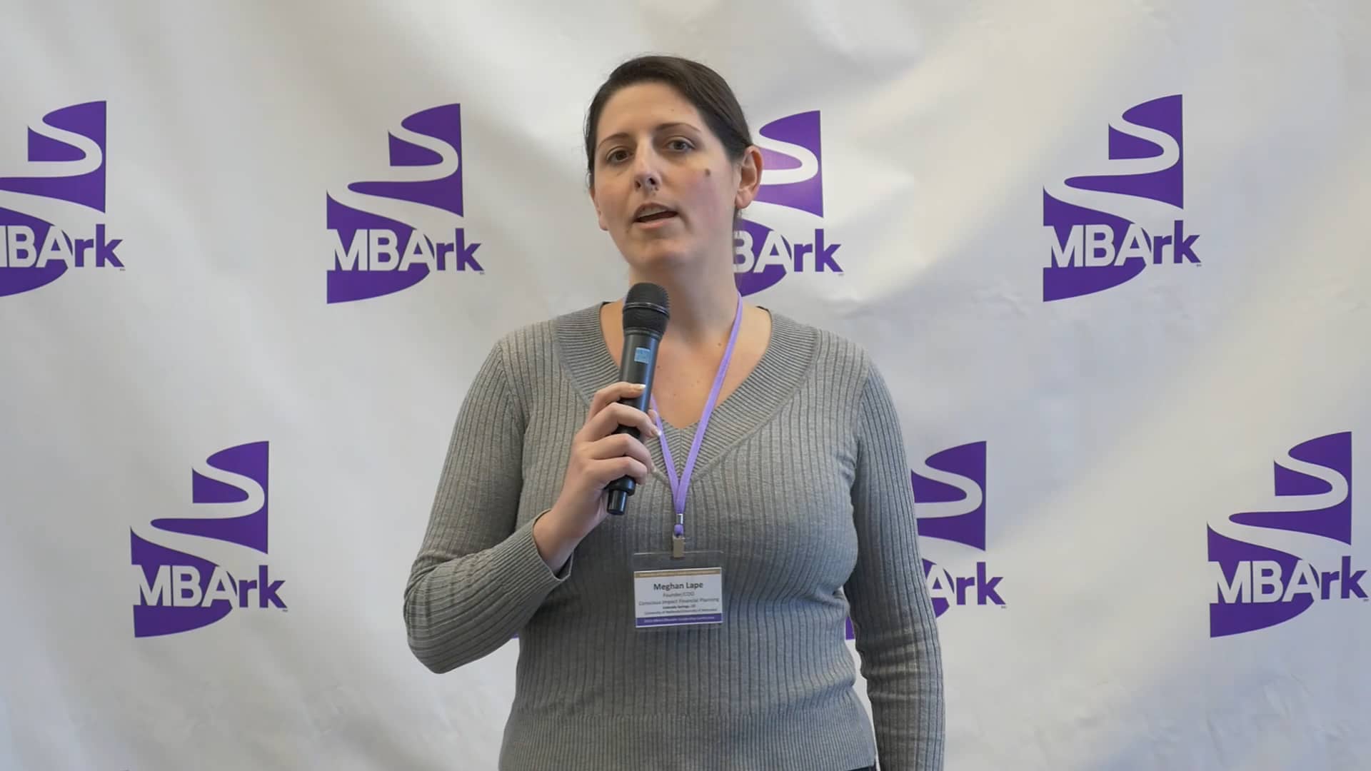 MBArk2Boulder in 1 Minute - Meghan Lape of Conscious Impact Financial ...