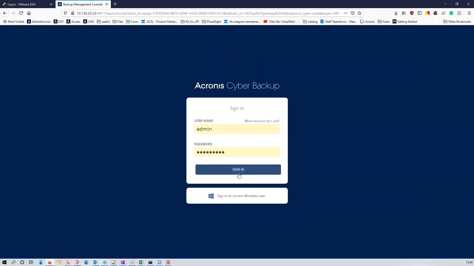 Demo 1: recovery using CP console on Vimeo