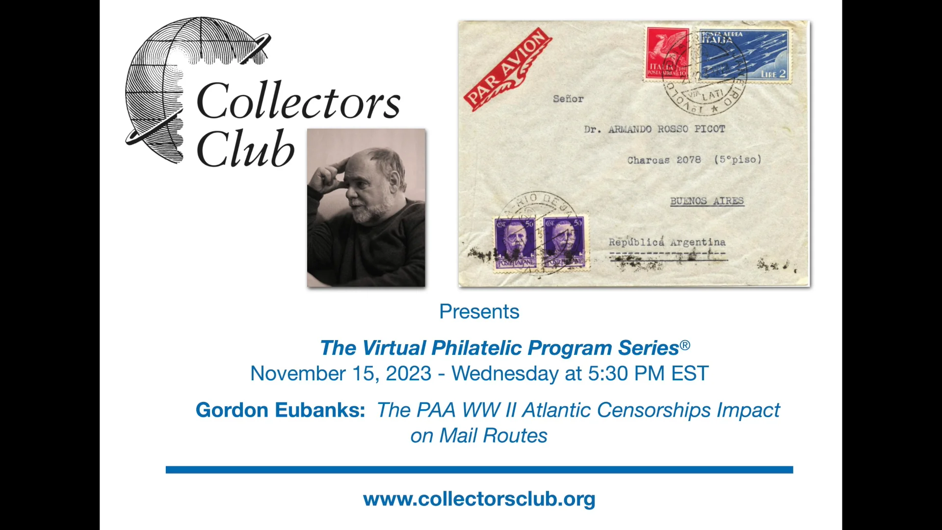 Gordon Eubanks - WWII Atlantic Censorship