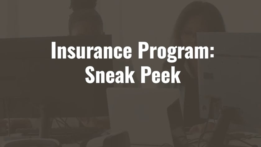 Insurance Program Preview - The Advisor's Edge