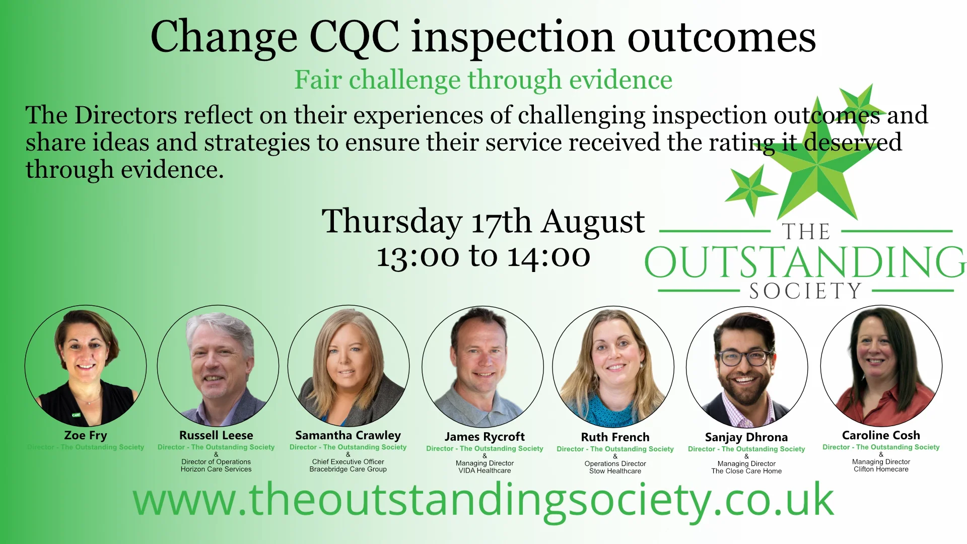 Changing CQC Inspection Outcomes on Vimeo