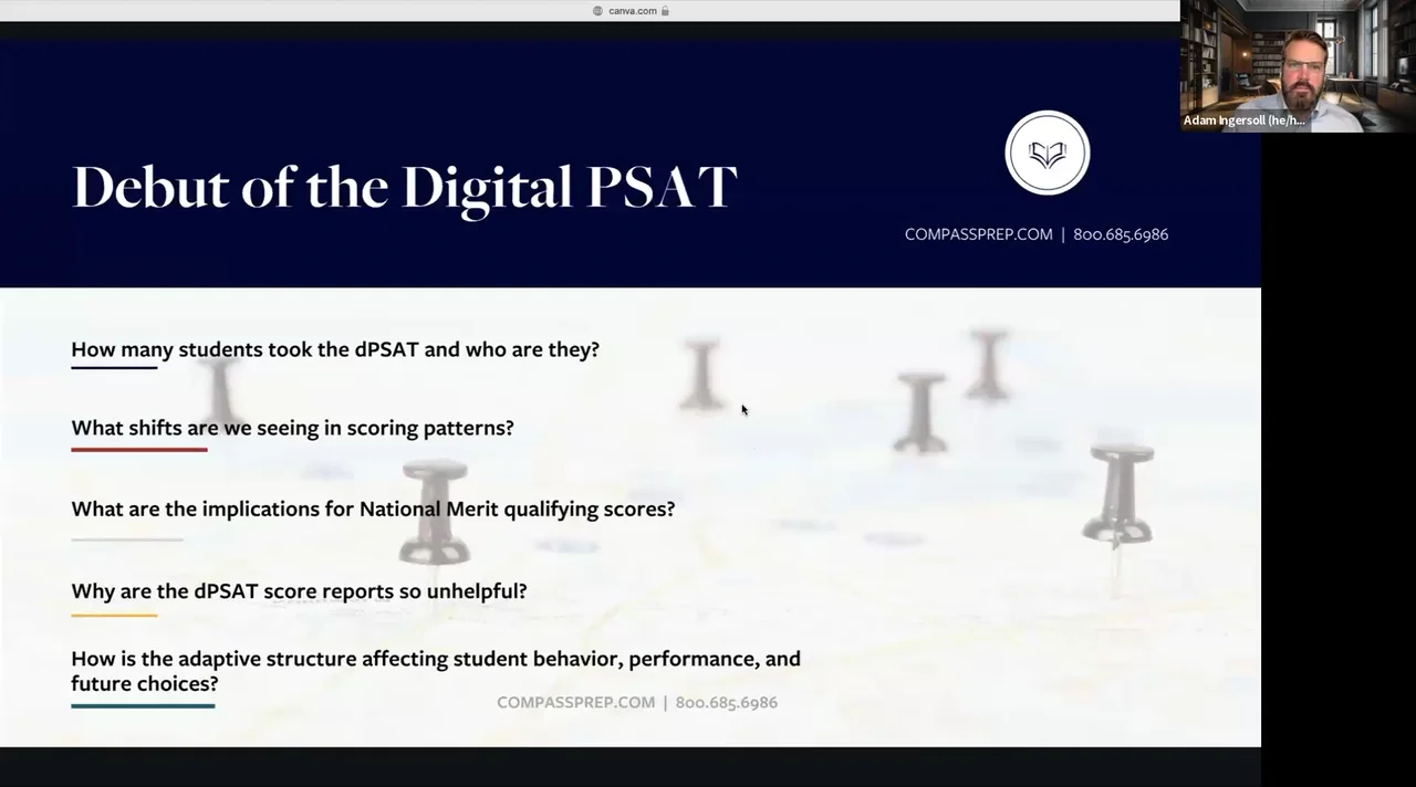 Digital PSAT Review for School Counselors – November 2023 on Vimeo