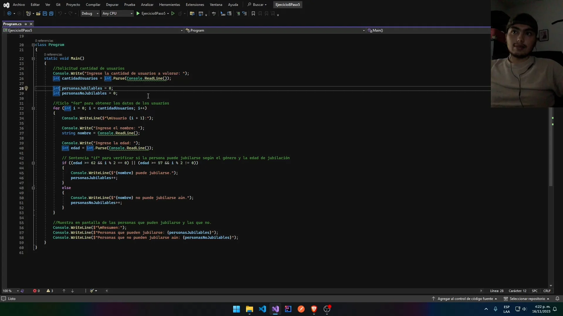 ejercicio8 (1) on Vimeo