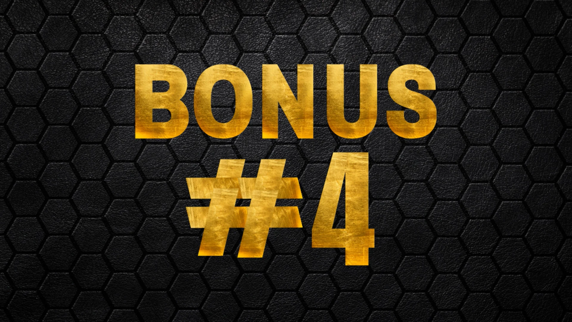 BONUS #4 - Credit Repair Secrets