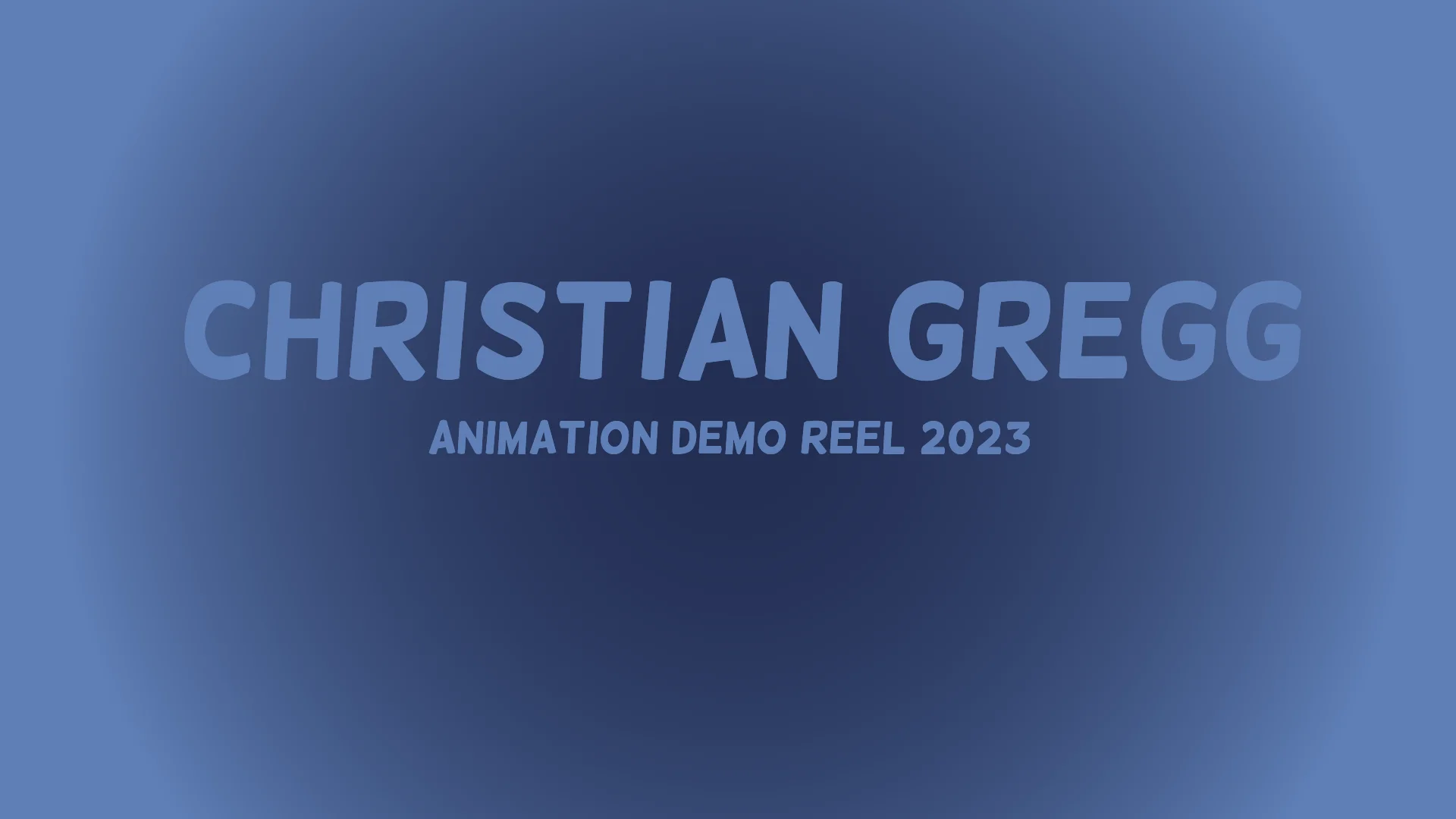 Christian Gregg - Animation Demo Reel | 2023 on Vimeo