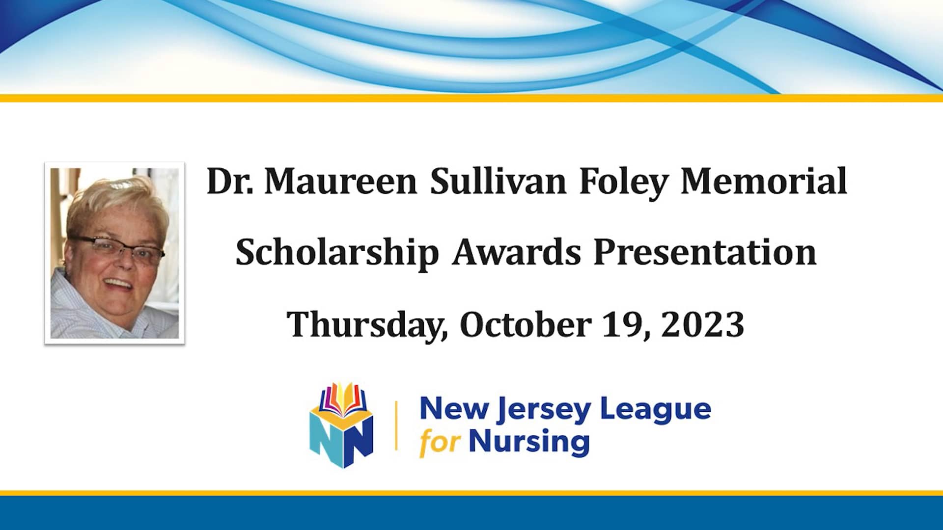 2023 Dr. Maureen Sullivan Foley Memorial Scholarship Awards ...