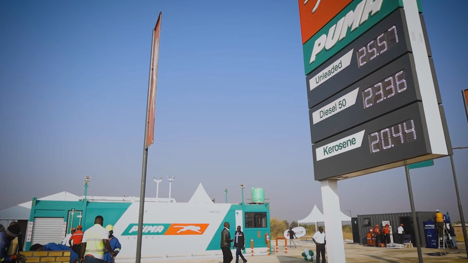 Puma Energy Opens Its First Rural Station in Chifunabuli, Zambia on Vimeo