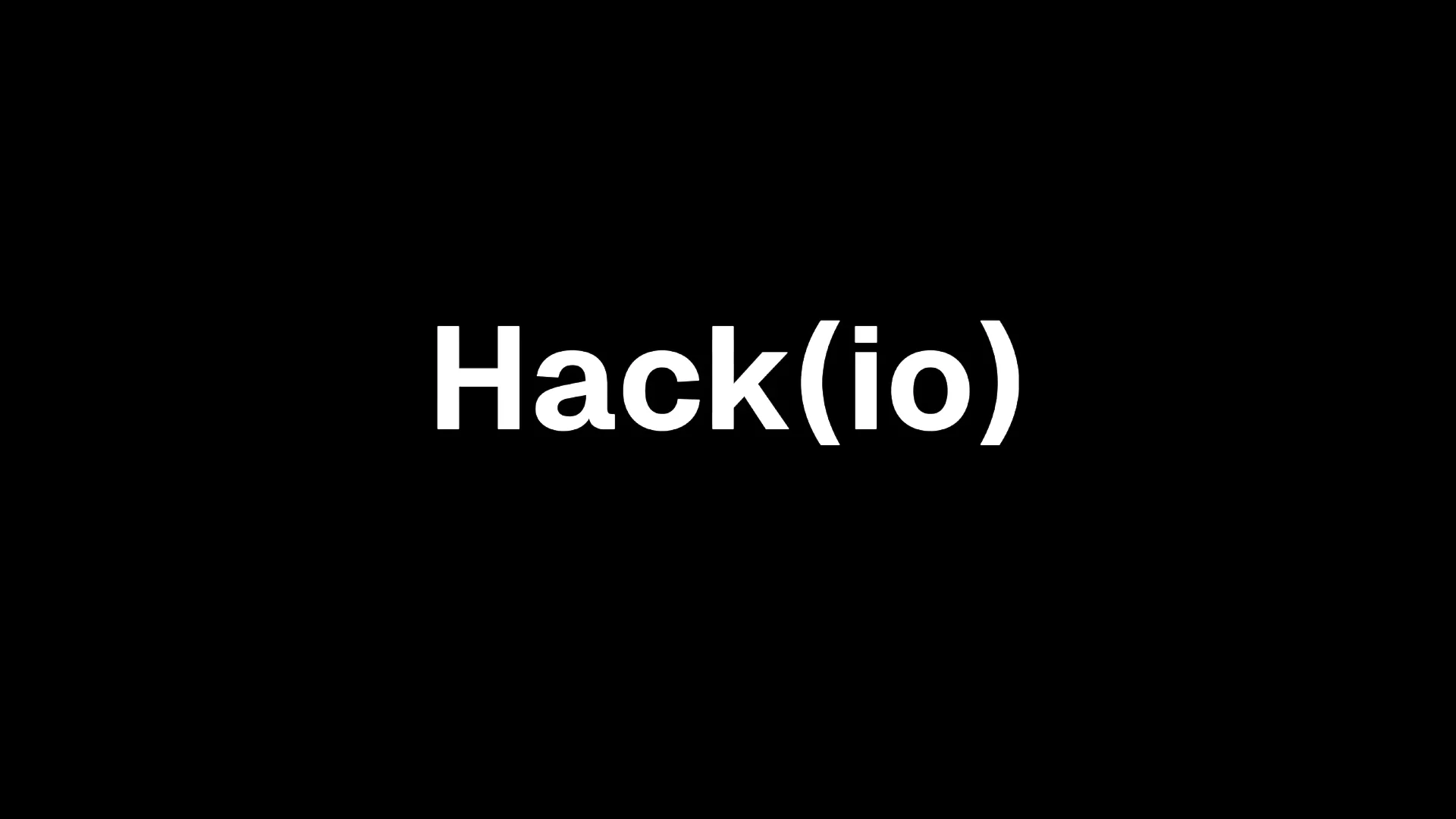 Hack IO Video Home ES on Vimeo