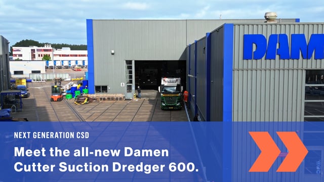 The next generation of cutter suction dredgers by Damen (VIDEO ...