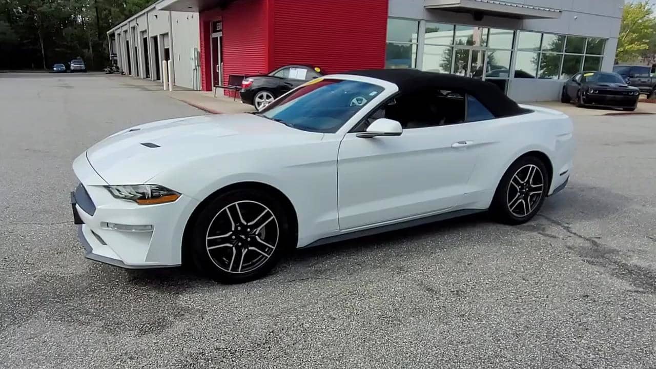 USED 2020 FORD MUSTANG EcoBoost Premium Convertible at Accurate ...