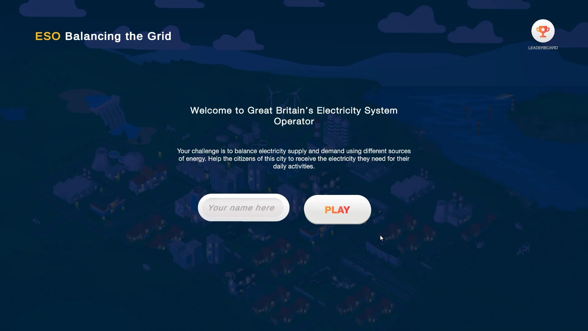 Balancing the Grid Game on Vimeo