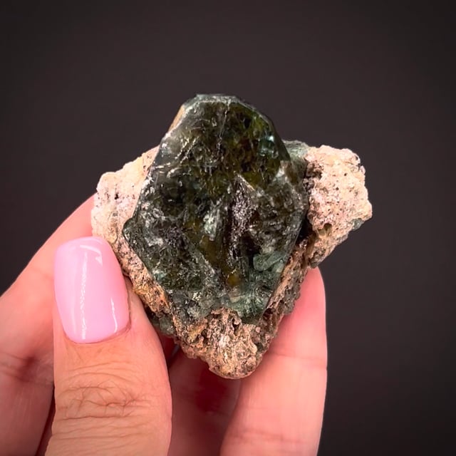 Lazulite on matrix - SM24-001 - Laila - Pakistan Mineral Specimen