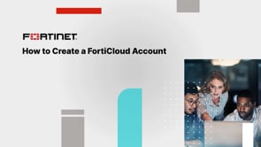 Creating a FortiCloud account | FortiCloud Services 24.2.0 | Fortinet ...