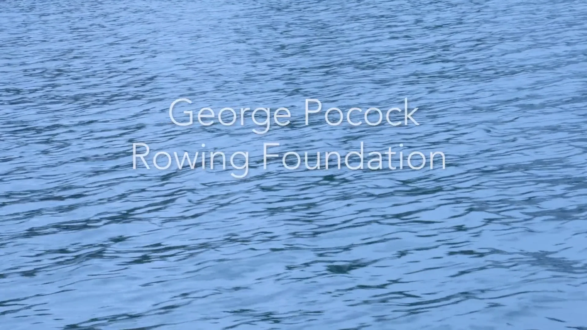 George Pocock Rowing Foundation's 40th Anniversary