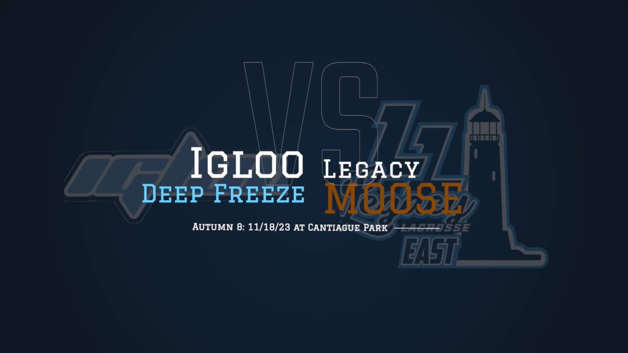 2023 AUTUMN EIGHT 2026: 3:30pm Field 1: Igloo Deep Freeze vs Legacy Moose on Vimeo