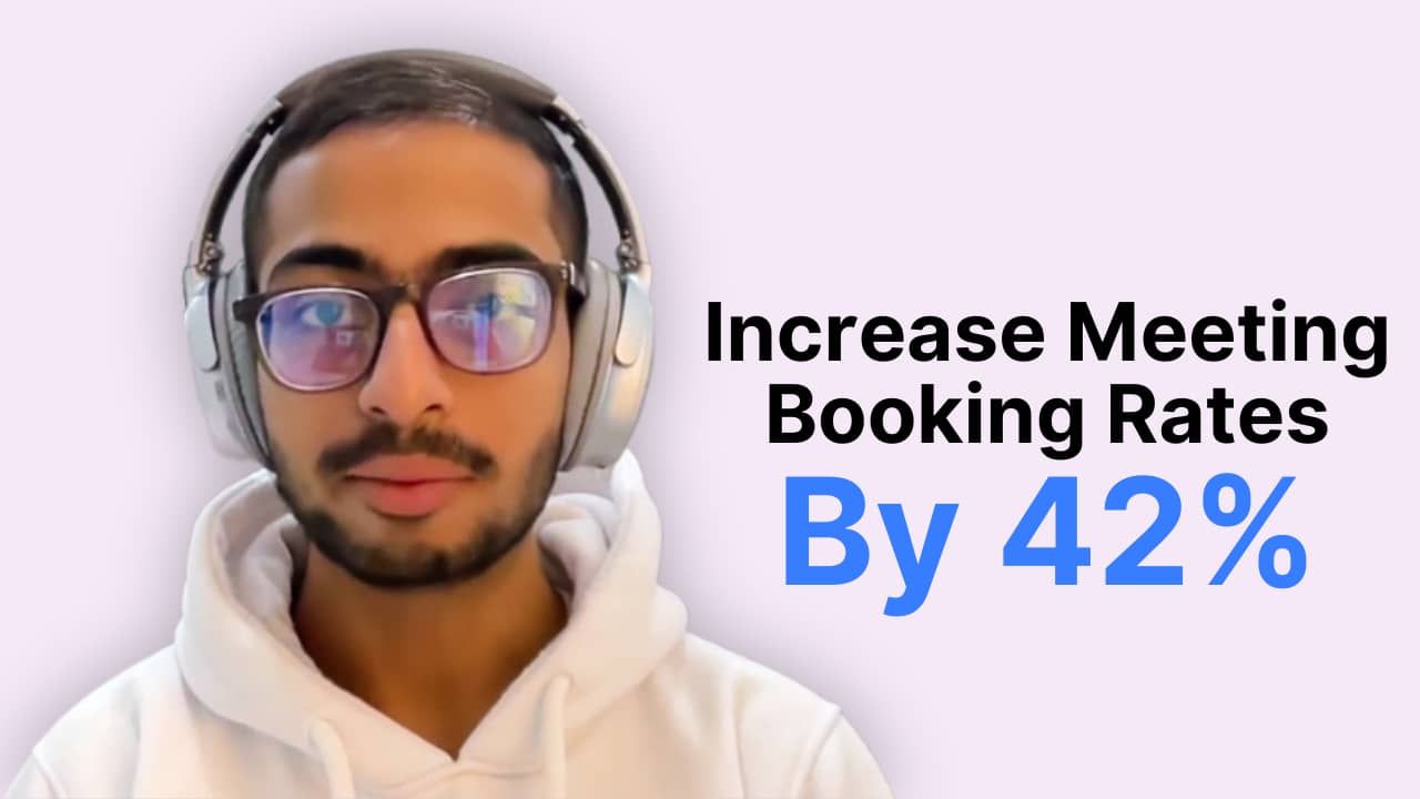 Increase booking rates by 42% by using custom AI your sales process on ...