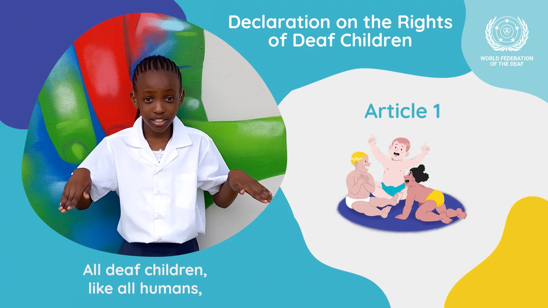 Declaration on the Rights of Deaf Children