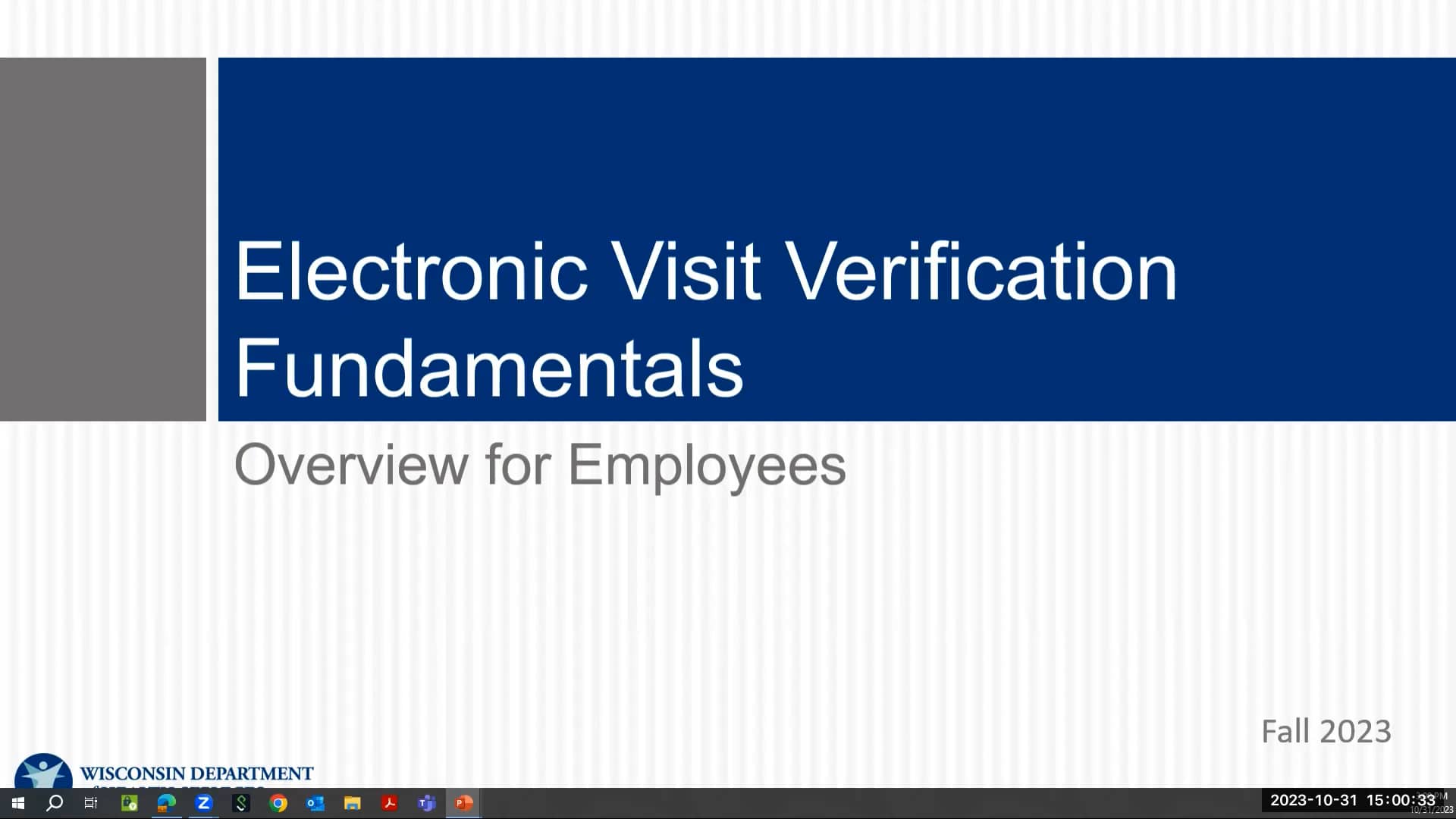EVV Fundamentals - Sandata Methods on Vimeo