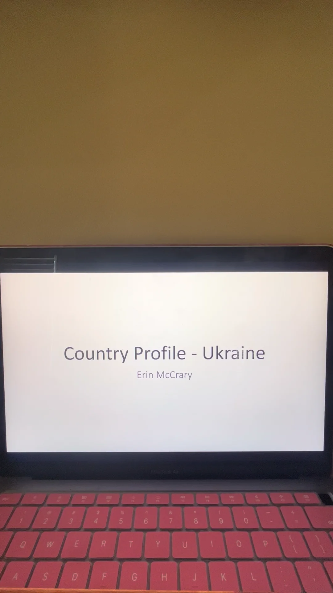 Erin McCrary Country Profile Project on Vimeo
