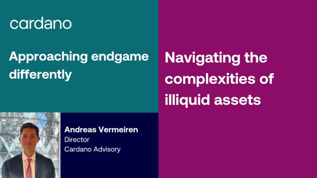 Approaching endgame differently - Cardano - UK