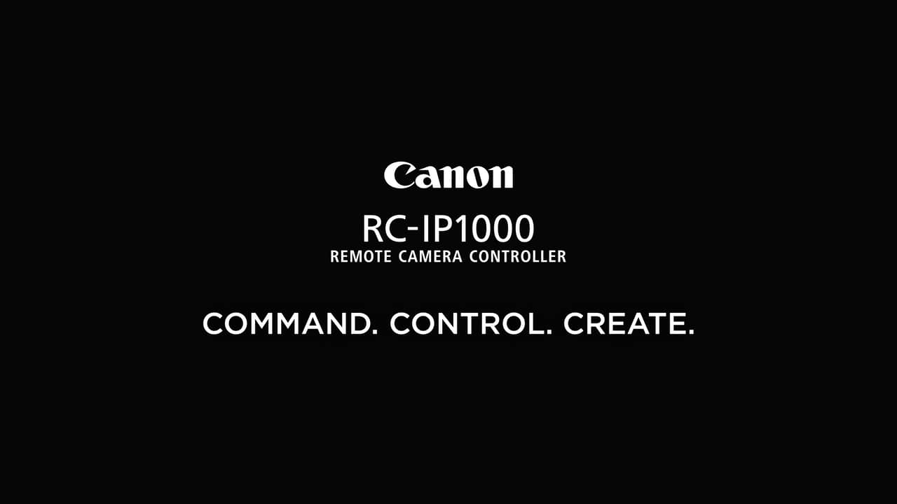 Canon RC-IP1000 | Command. Control. Create on Vimeo