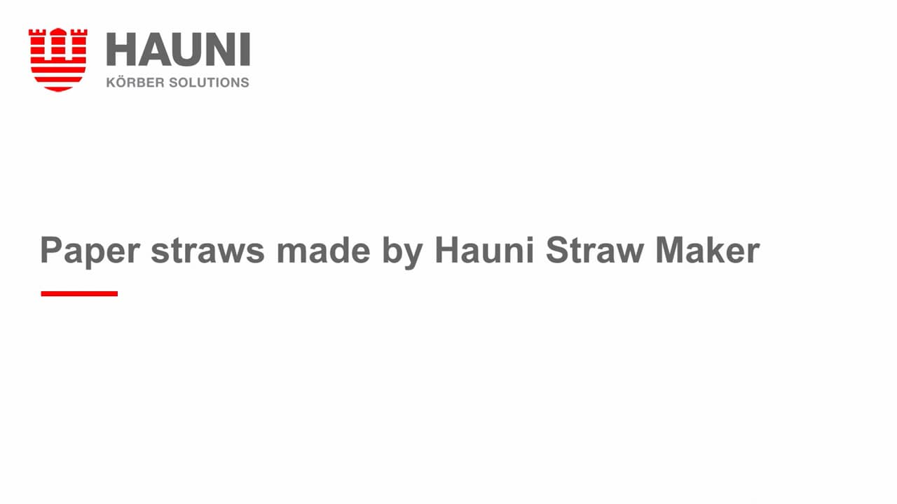 Hauni Straw Maker [Hauni video] on Vimeo