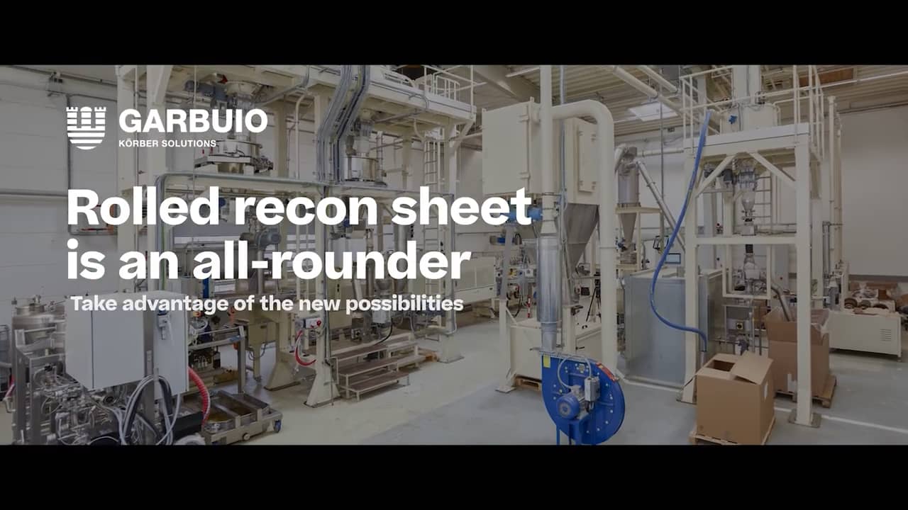 High-tech TDA plant for reconstituted tobacco (Recon) [Hauni video] on ...