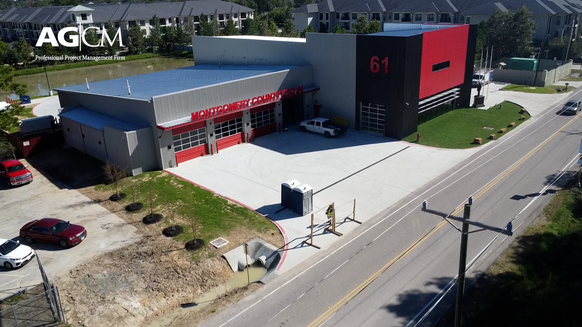 Montgomery County ESD 4 Needham Fire & Rescue Station #61 - Drone Video ...