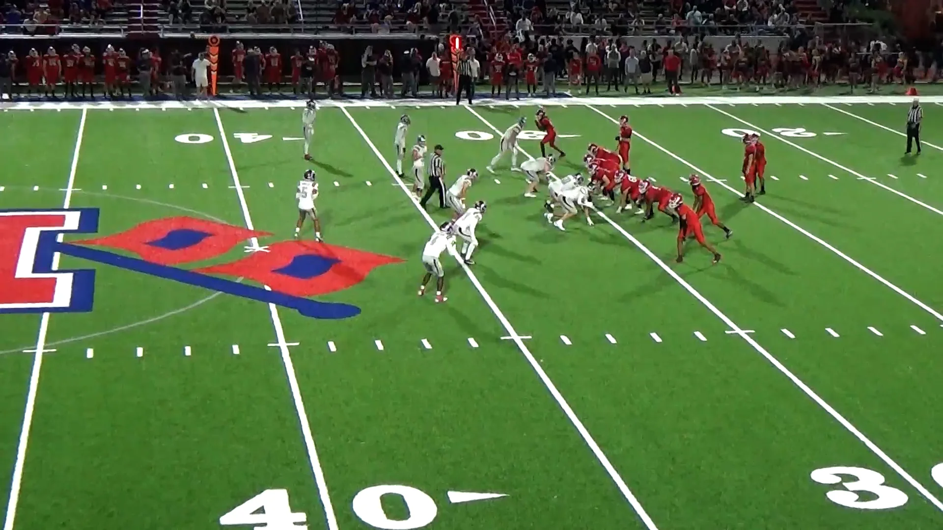 (3) Andrew Heidel to Bon Bean Jr. for 15-yard gain on Vimeo