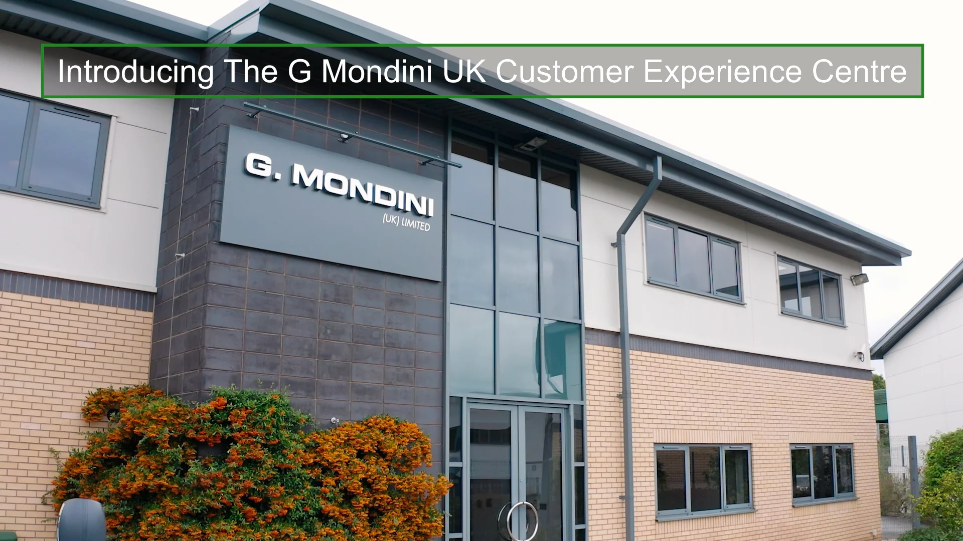G.Mondini UK Customer Experience Centre on Vimeo