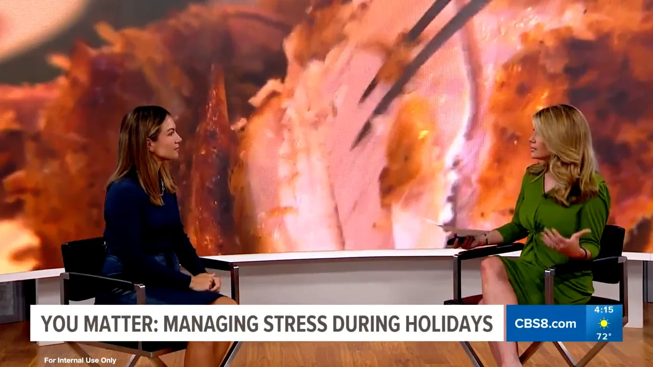 Dr. Jenkins - CBS 8 Monthly Mental Health Segment on Vimeo