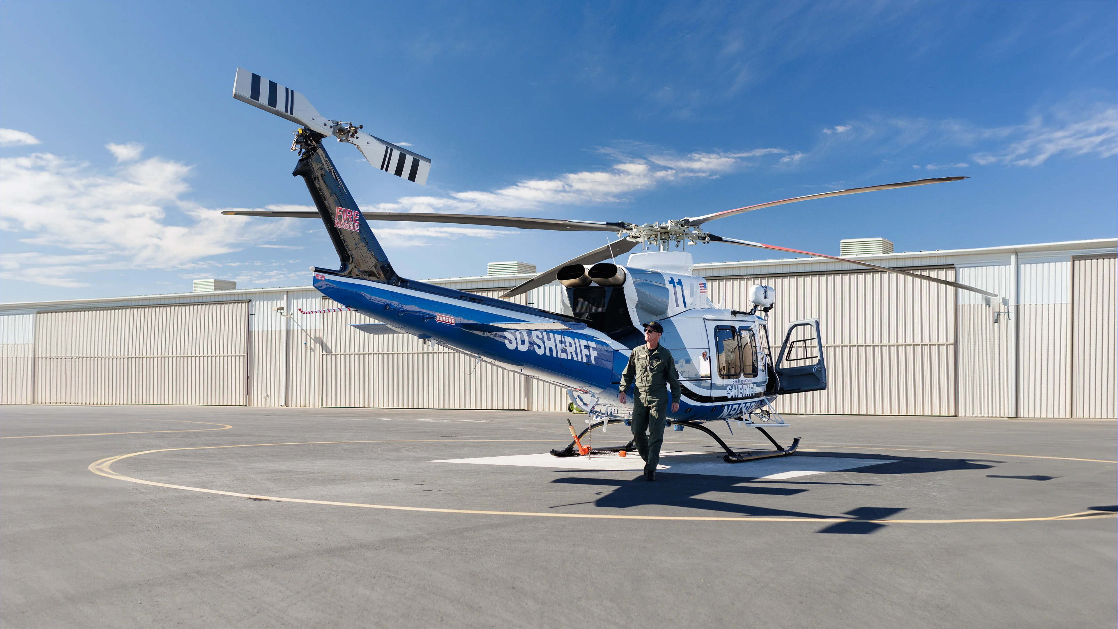 New Helicopters - San Diego County Sheriff's Department on Vimeo