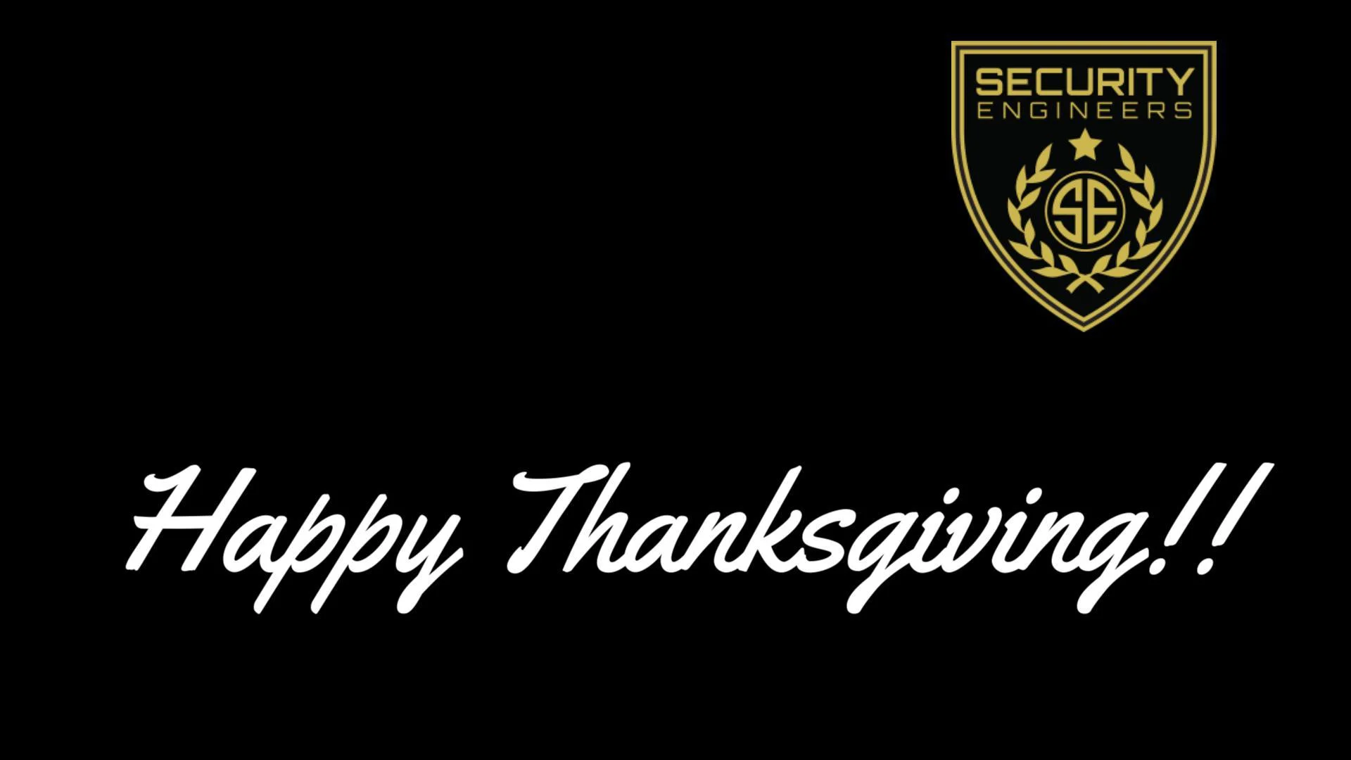 Security Engineers - Happy Thanksgiving Message - 2023 on Vimeo