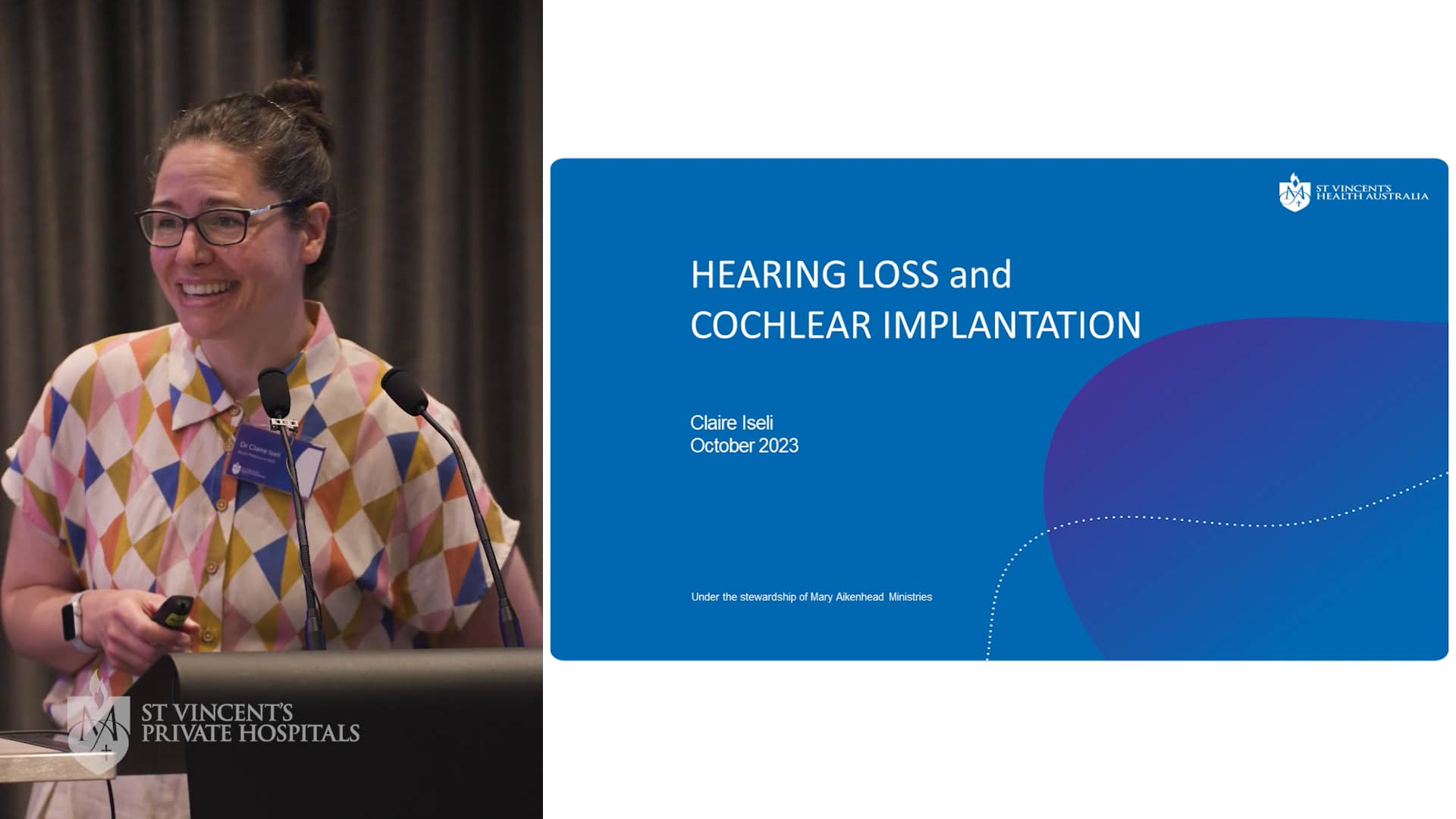 Cochlear Implants, Dr Claire Iseli on Vimeo