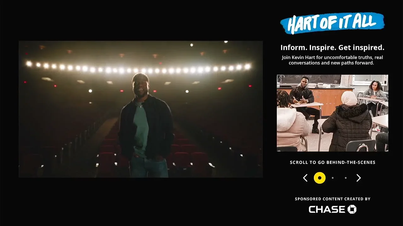 Financial Services - Chase - Hart of It All x Peacock - Q4 2023 on Vimeo