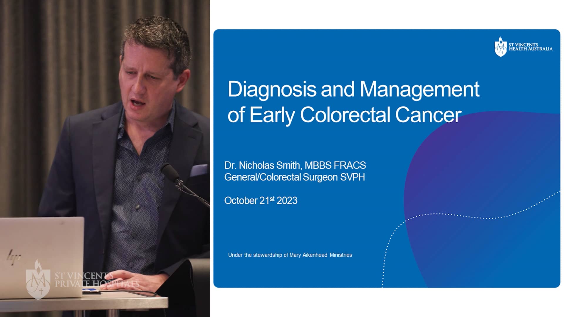 Colorectal Cancer, Dr Nicholas Smith on Vimeo